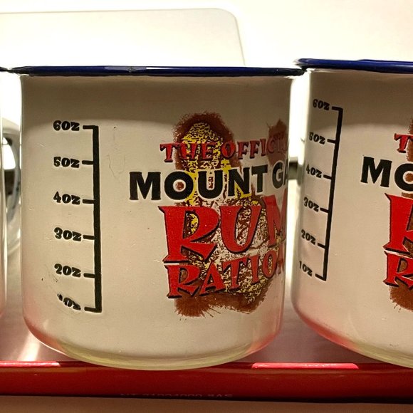 No brand | Dining | New 3 Cups Set The Official Mount Gay Rum Ration ...